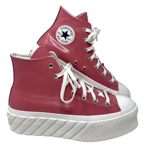 Converse | Shoes | Converse Ctas Lift 2x Leather Synthetic Sneaker ...